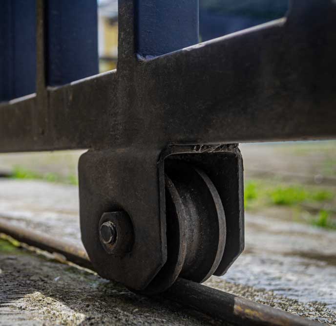 Gate Wheel Om Automation